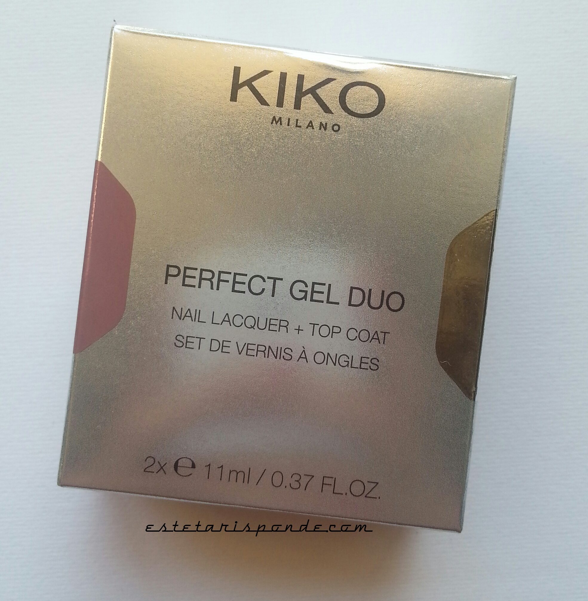 KIKO Perfect duo GEL [review] - Esteta risponde